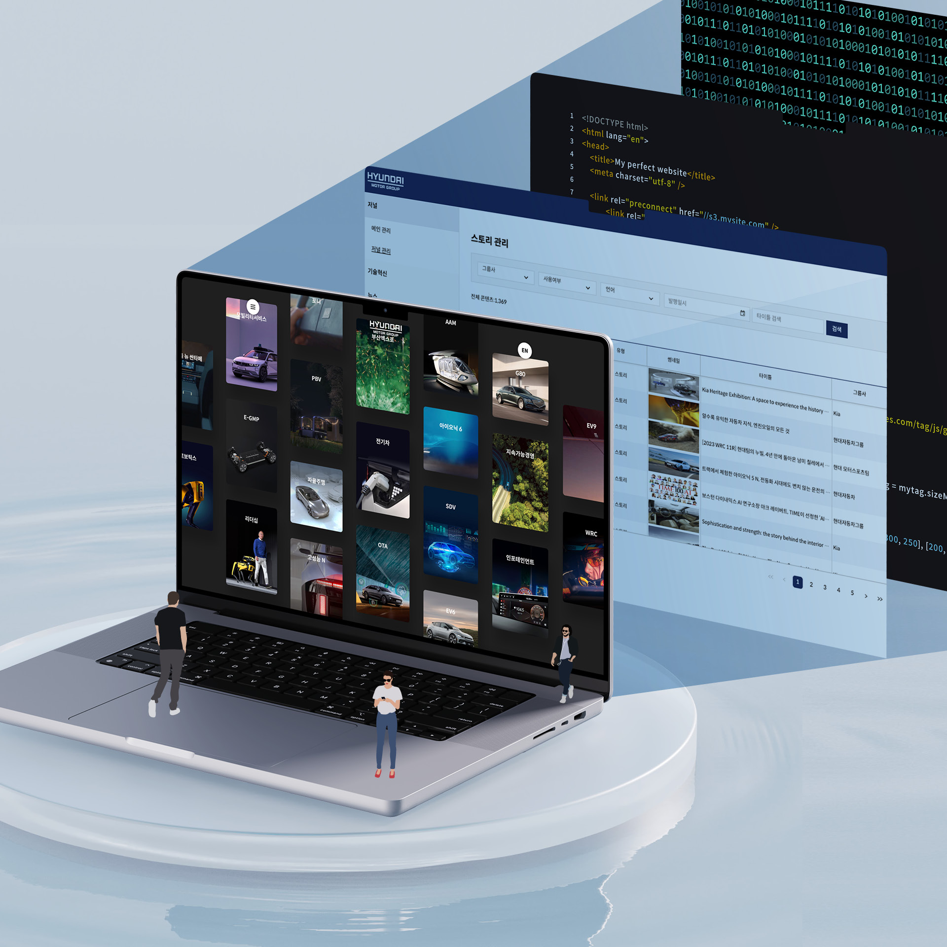 서비스를 구성하는 두 영역, ‘프론트엔드’와 ‘백엔드’ | HMG Developers